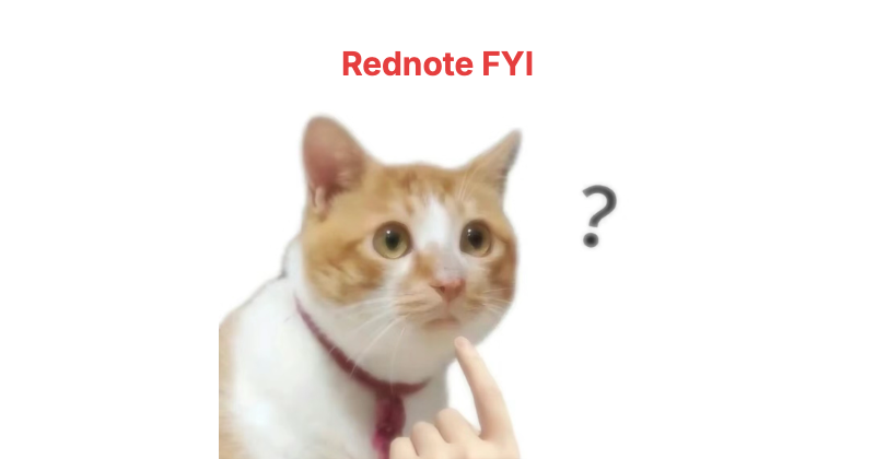 Guide to Rednote & Memes - Rednote FYI